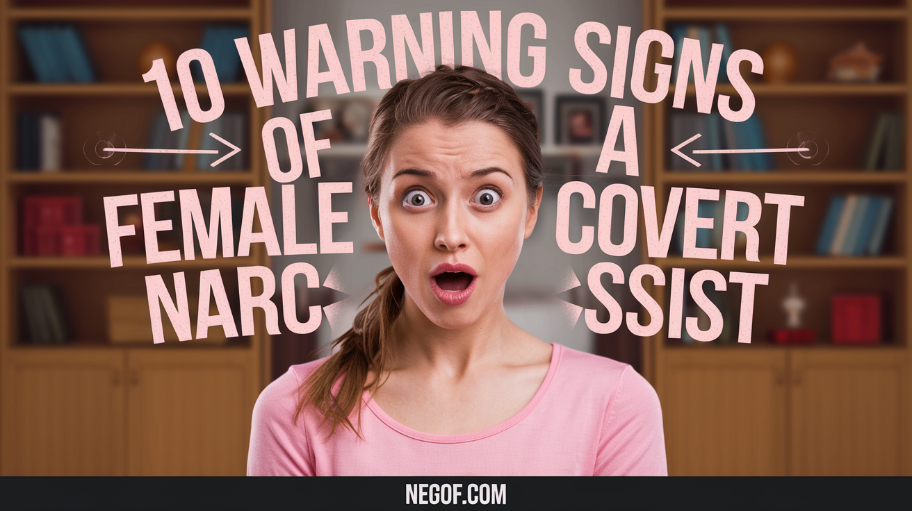 10 Warning Signs of a Female Covert Narcissist - Negof