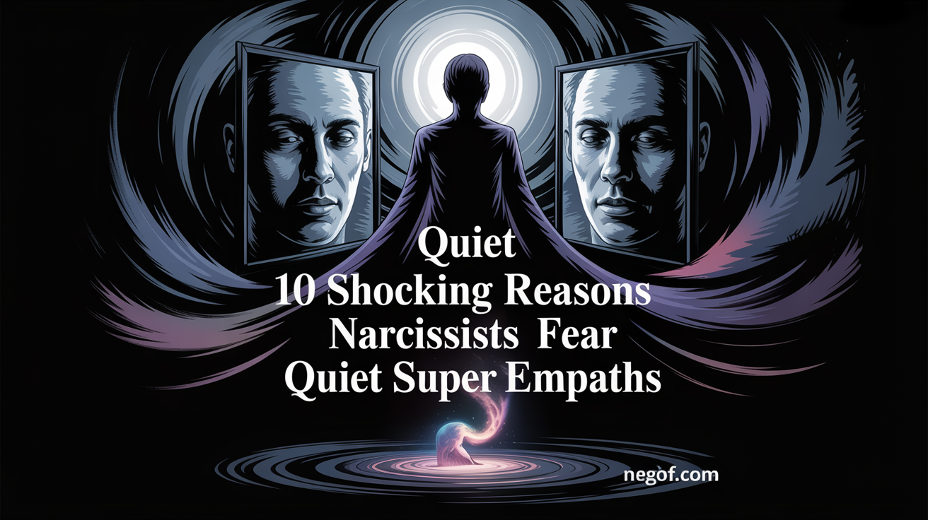 10 Shocking Reasons Narcissists Fear Quiet Super Empaths - Negof